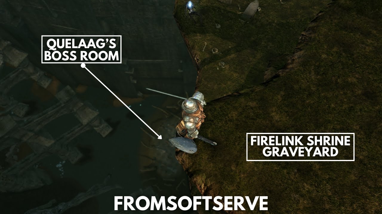 Dark Souls Re-Remastered: Blighttown Visible From Firelink Shrine ...