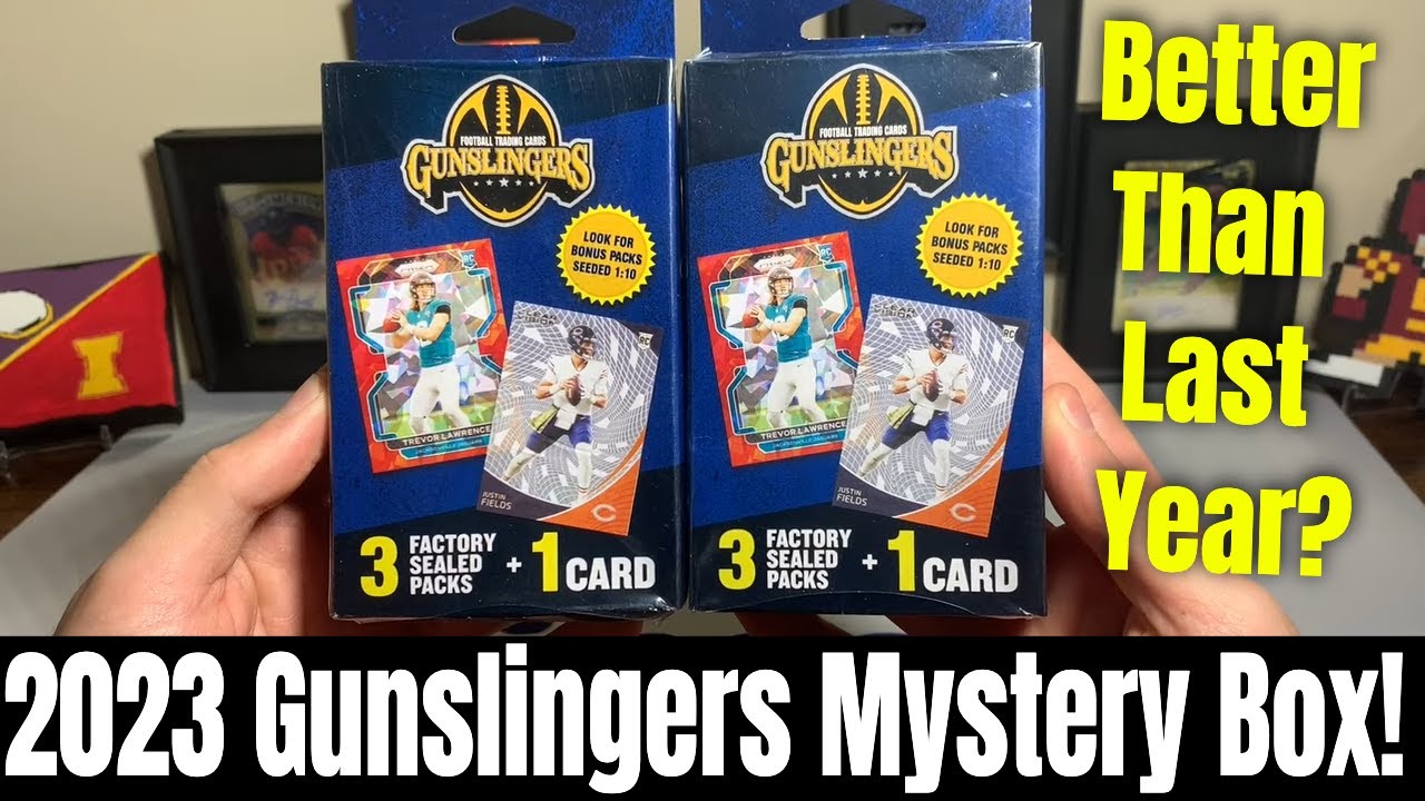 *NEW 2023 Gunslingers Football Card Repack Box!* Found At Walgreens ...