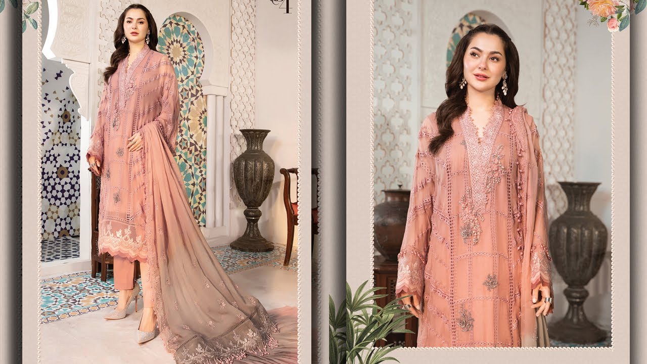 Maria B Chiffon Collection 2022 | Code D4 - YouTube