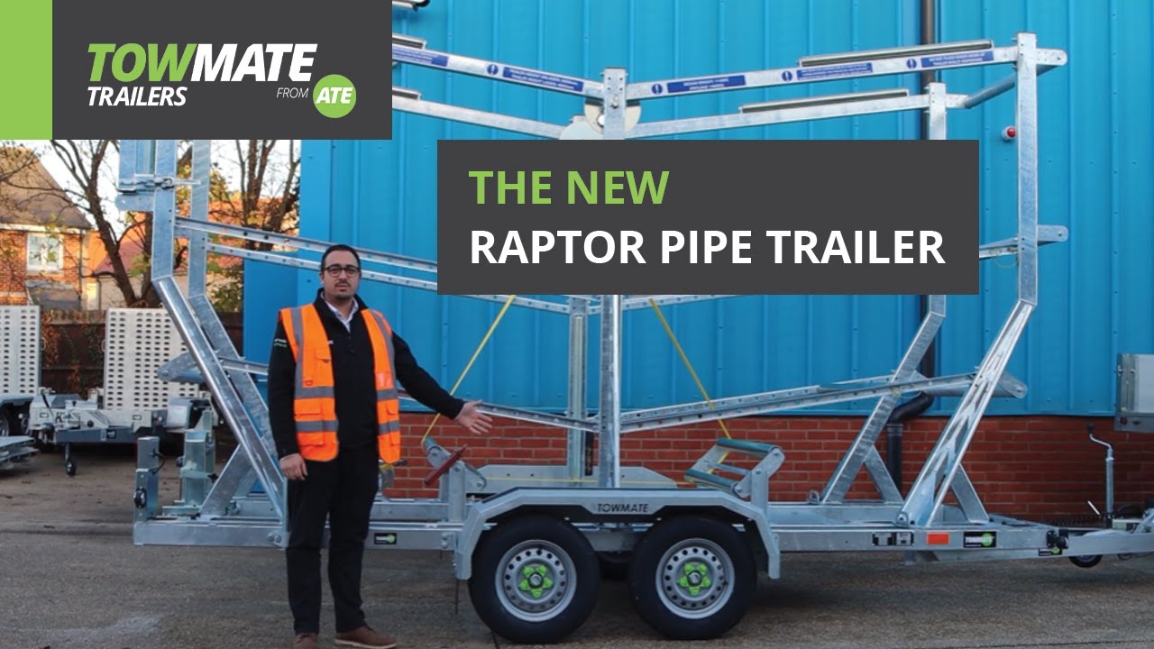 The New Raptor Pipe Trailer - YouTube