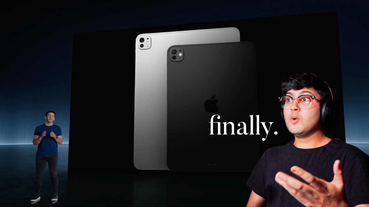 apple fanboy reacts to the 2024 iPad event - YouTube