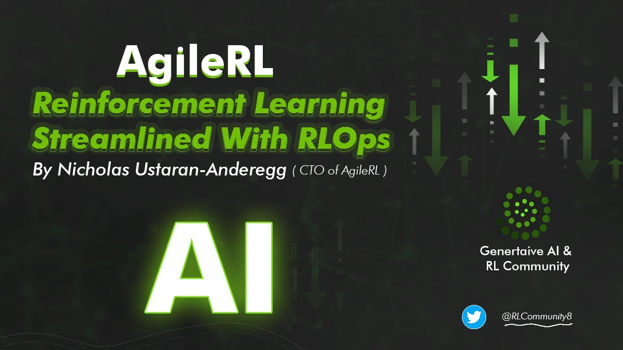 AgileRL: Reinforcement Learning streamlined with RLOps - YouTube