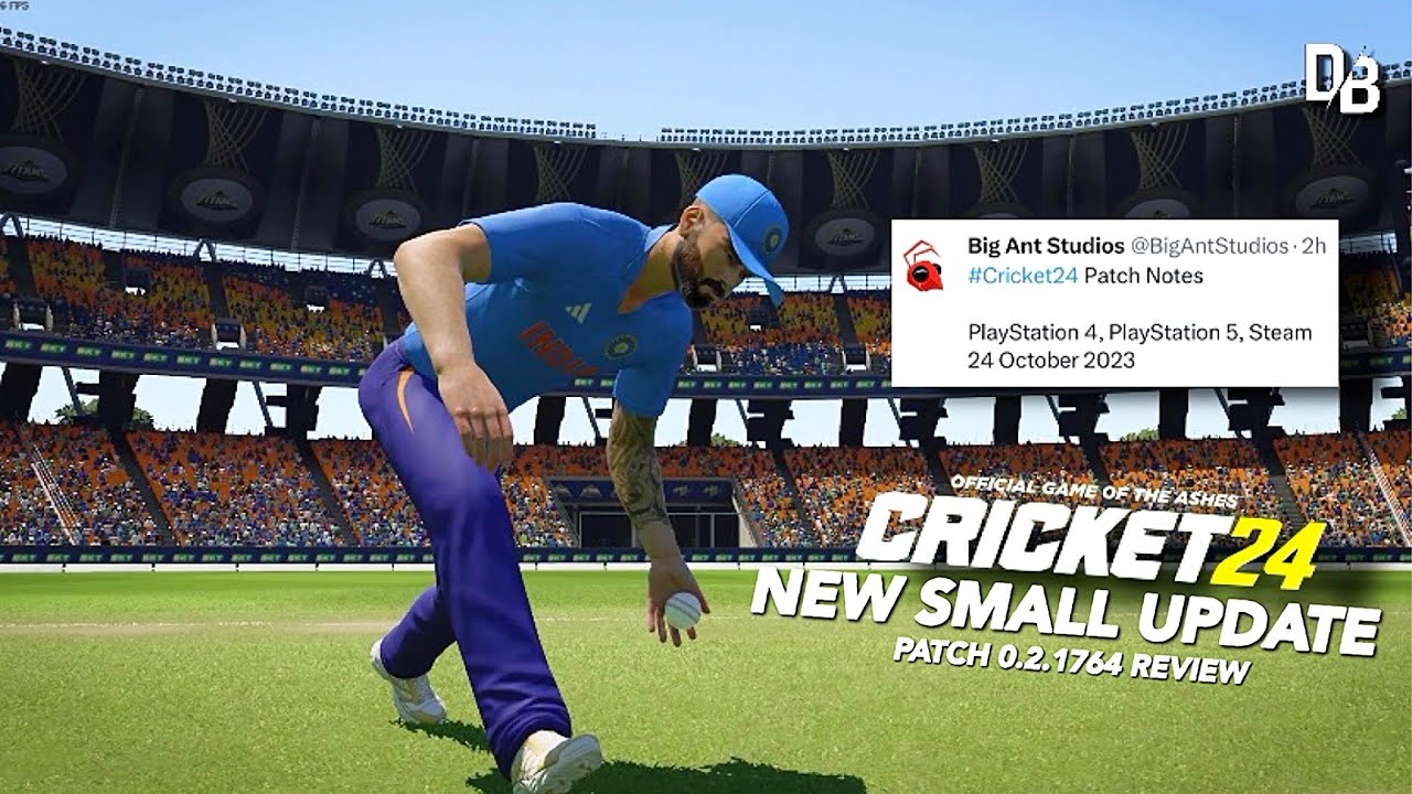 Cricket 24 • New Small Patch with Improved Fielding and Gameplay • New ...