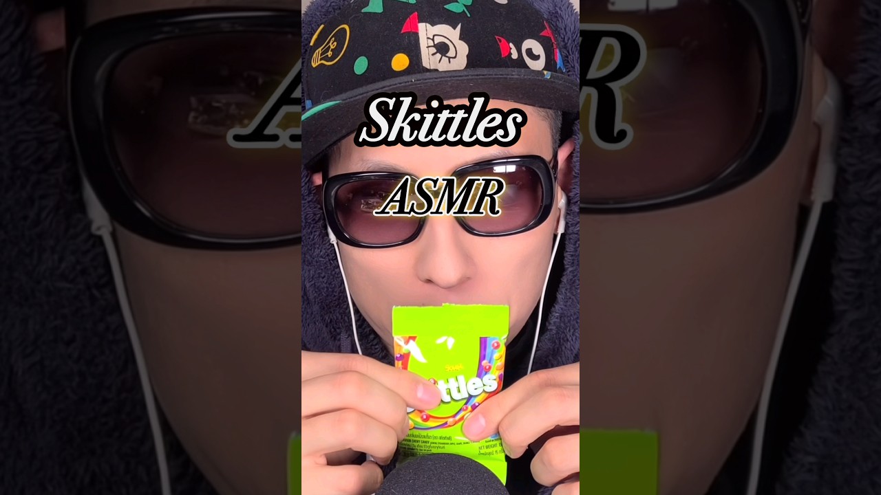 skittles ASMR 스키틀 ASMR#eatingsound #snacks #bentley - YouTube
