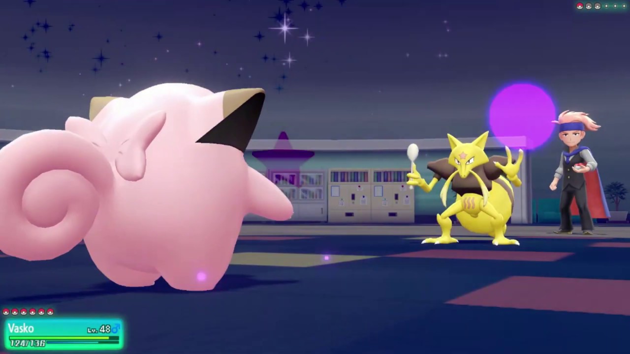Pokemon Let's Go Eevee part 18: Feeling Baddy Bad - YouTube