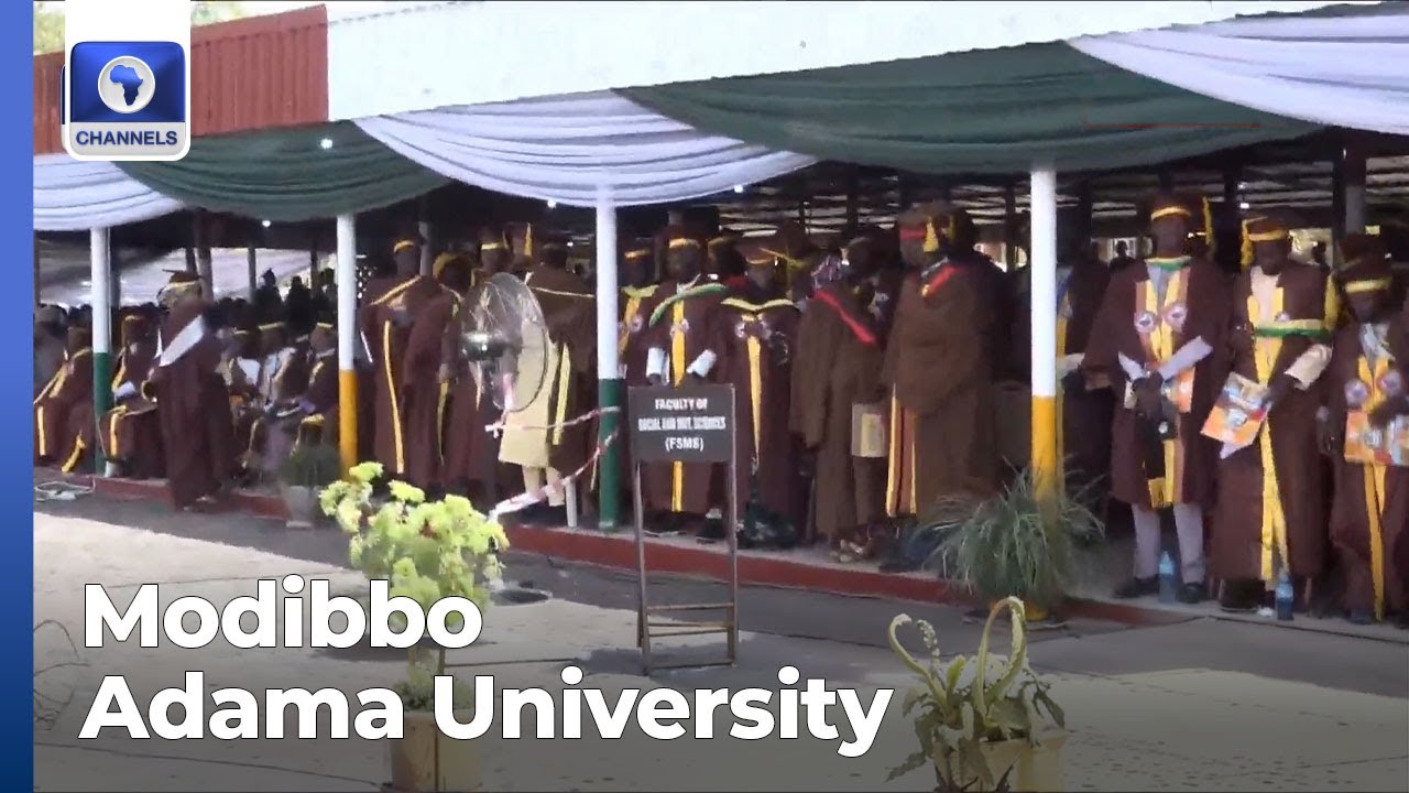 Modibbo Adama University, Yola 29th & 30th Combined Convocation | LIVE ...