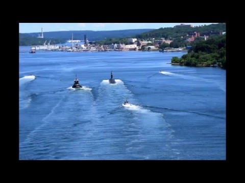 Submarine Bridge View - YouTube