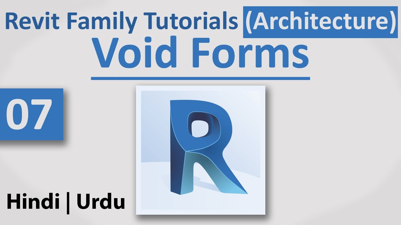 07-Void Forms | Autodesk Revit Architecture Family Full Tutorials ...