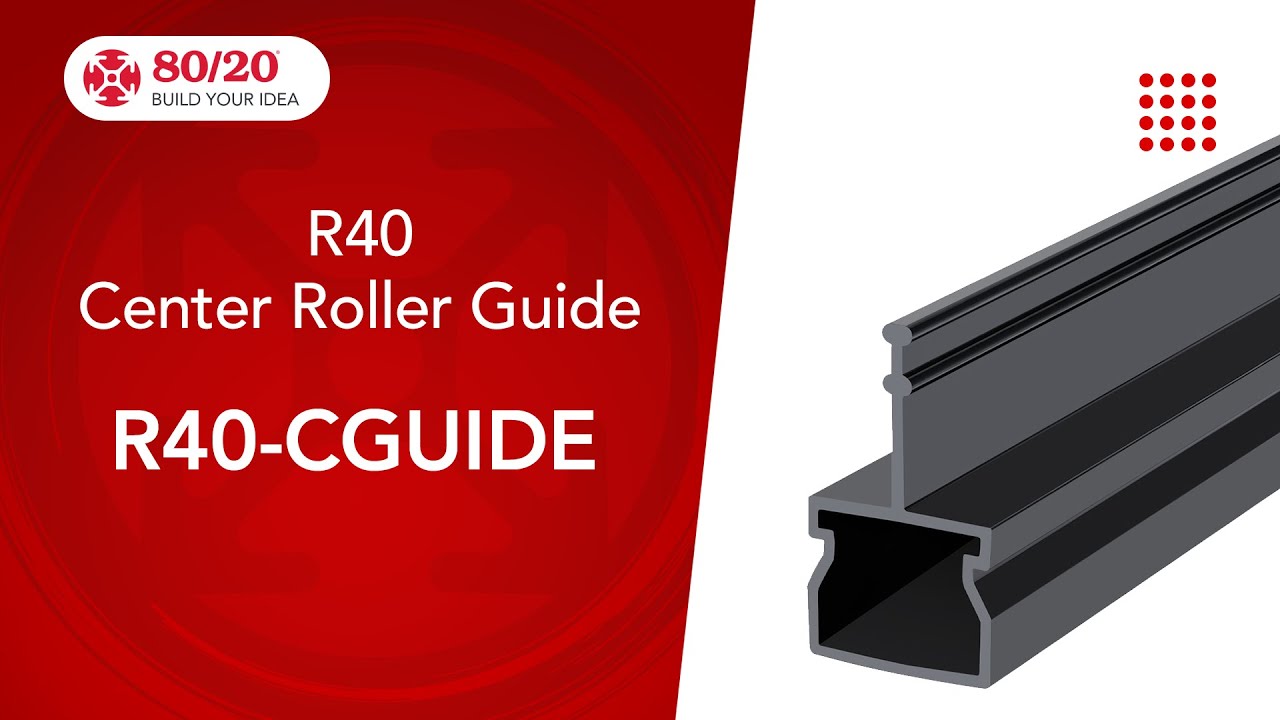 80/20: R40 Center Guide (R40-CGUIDE) - YouTube