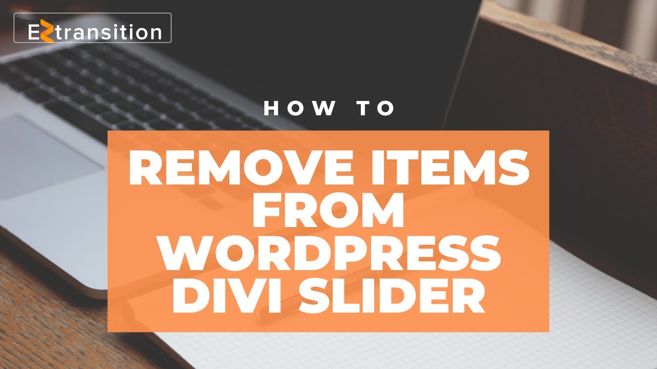 How to Remove Items From WordPress Divi Slider - YouTube