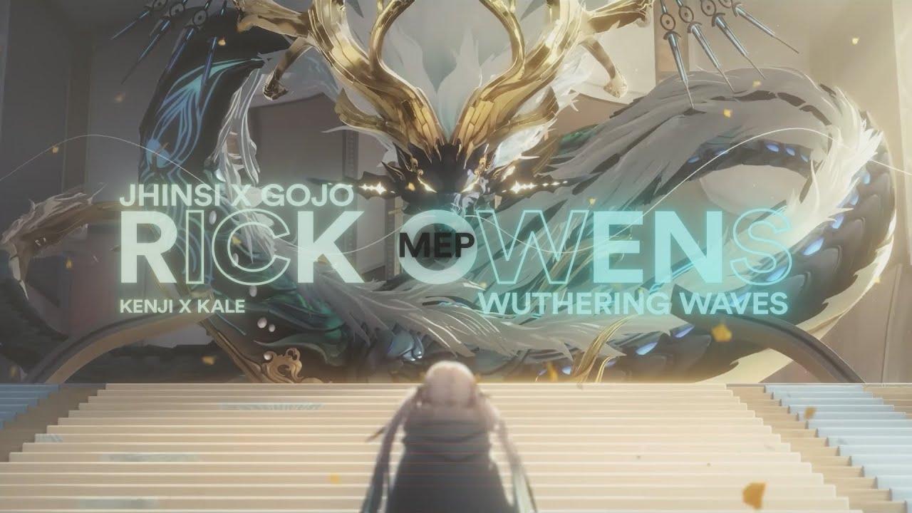 「Gojo X Jhinsi」Rick Owens「MEP AMV/EDIT」4K - YouTube
