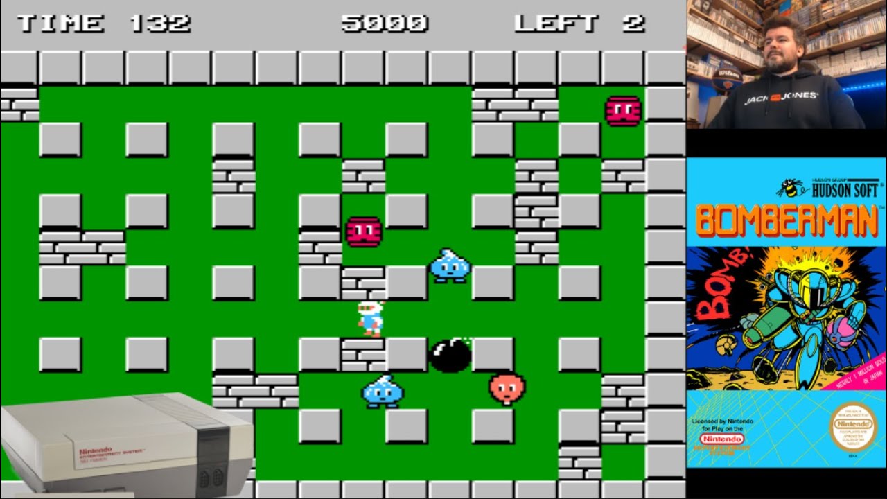 BOMBERMAN de NES, uno de los MAYORES CLÁSICOS de 8 BITS 💣 Gameplay en ...