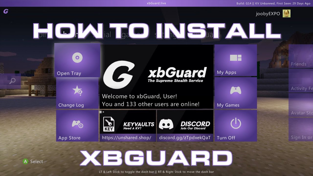 How to Install xbGuard Stealth Server Xbox 360 | +Download | [JTAG/RGH] - YouTube