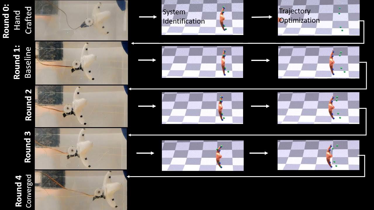 Underwater Soft Robot Modeling and Control with Differentiable Simulation - YouTube