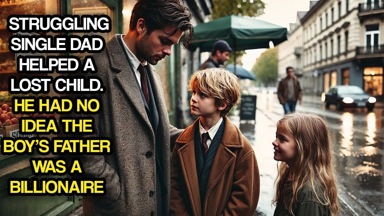 A Struggling Single Dad Helped a Lost Child. He Had No Idea the Boy’s ...