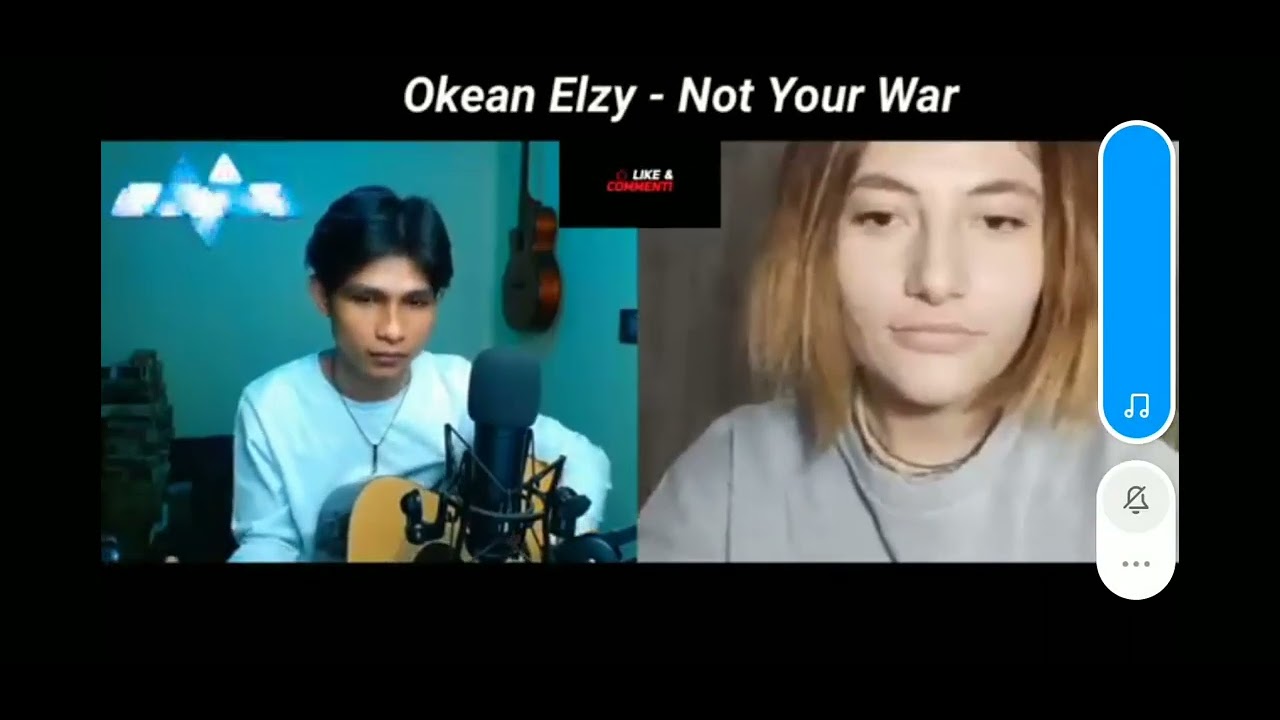 lagu sedih Ukraina Not your war Randy Dongseu ,semoga perang cepat ...