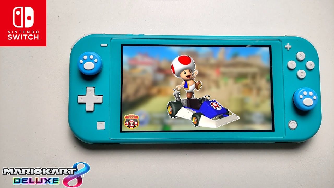 Toads Mario Kart 8 Deluxe Nintendo Switch Lite - YouTube