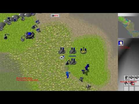 자바로 만든 rts 게임(java rts game) - YouTube