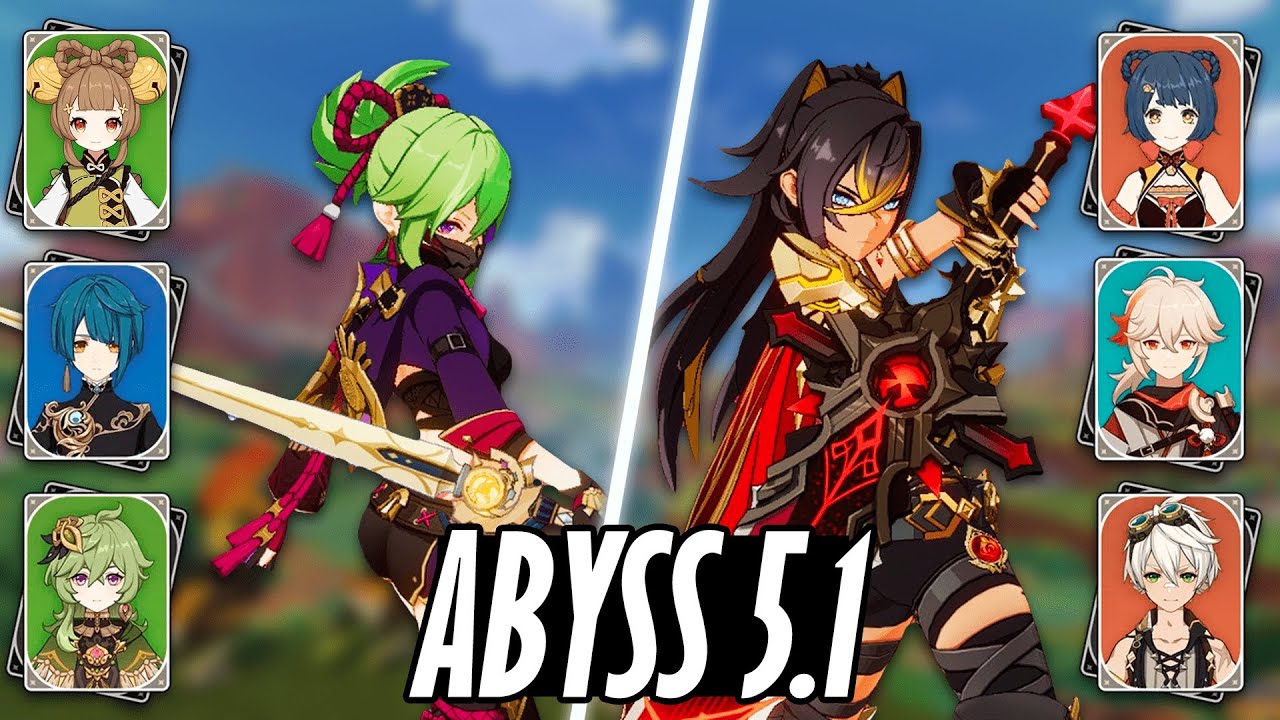 Kuki Hyperbloom & Dehya DPS Mono Pyro - Genshin Impact 5.1 Spiral Abyss ...