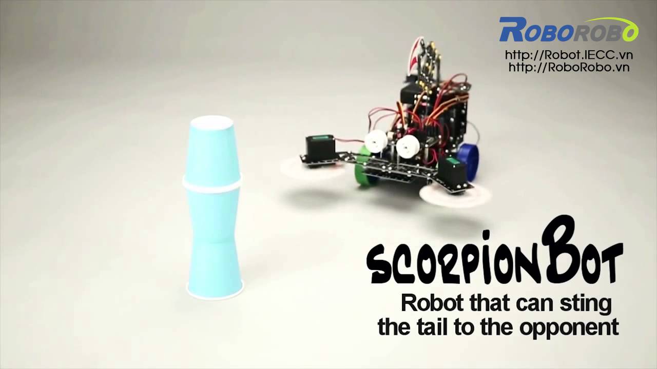 [RoboRobo Kit Level 6] SCORPION BOT - YouTube