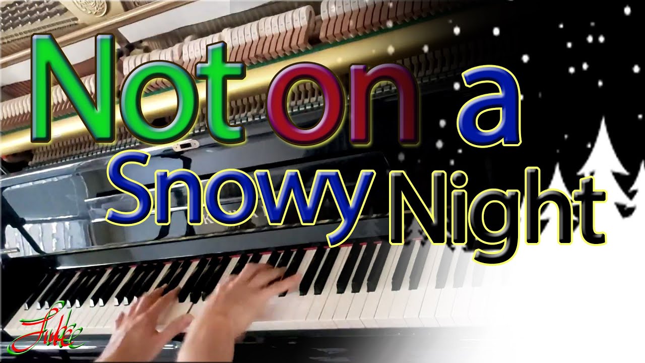 Not on a snowy night (Tei harinui) Willow Macky 🌟 Christmas carol #691 ...
