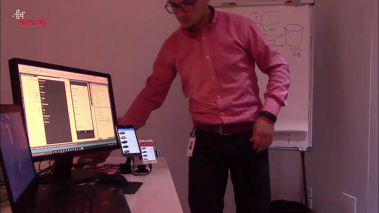 Xamarin Forms Apps [Connecting to Web Services] Part2 - YouTube