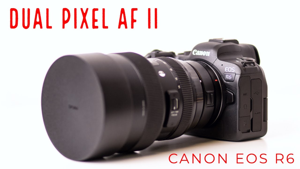 Canon EOS R6 - Dual Pixel AF II Test - YouTube