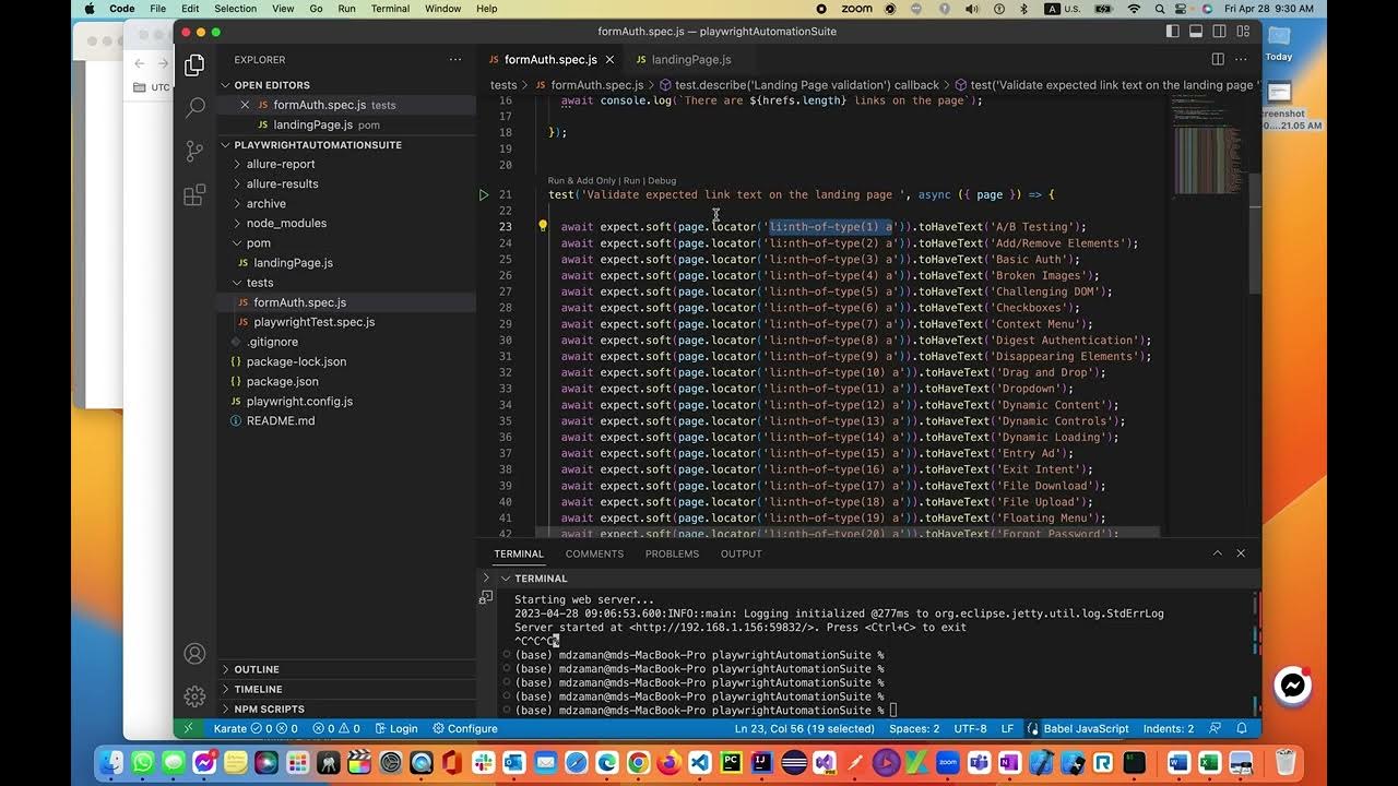 GITS-Playwright Javascript UI Automation Series-10 |Headless Mode||Page Object Model |Organize ...