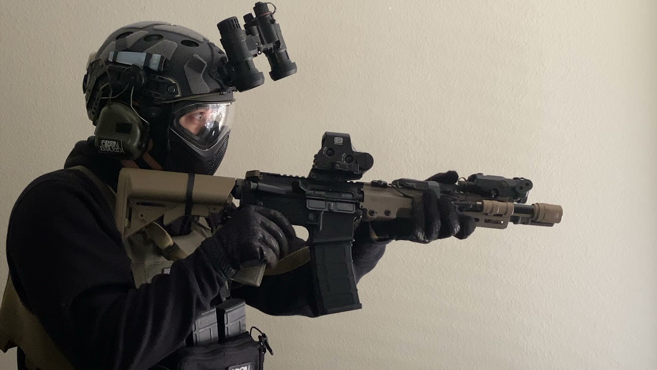 GHK URGI M4 Dryfire Shooting - YouTube