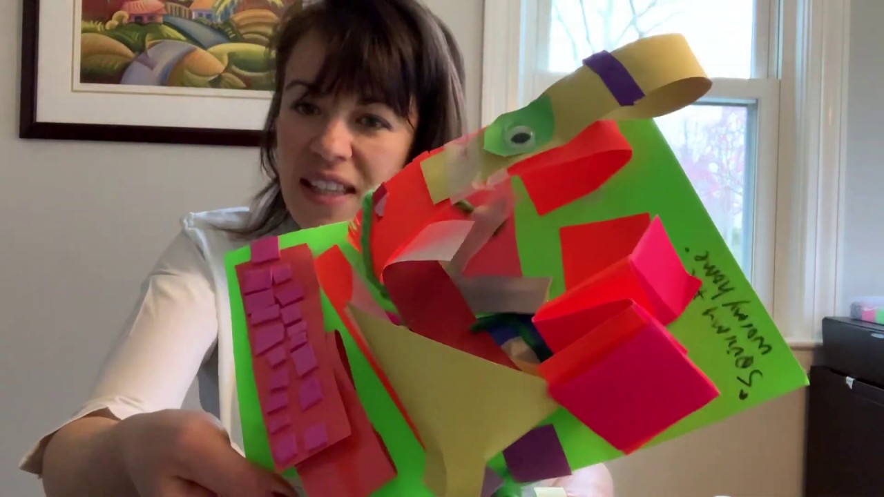 3D paper building - YouTube