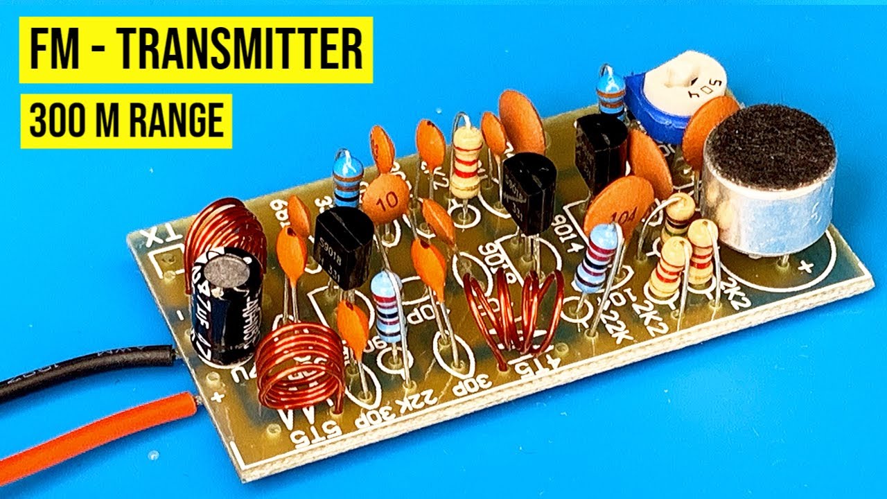 how to make , fm transmitter , circuit , long range , fm radio , jlcpcb ...