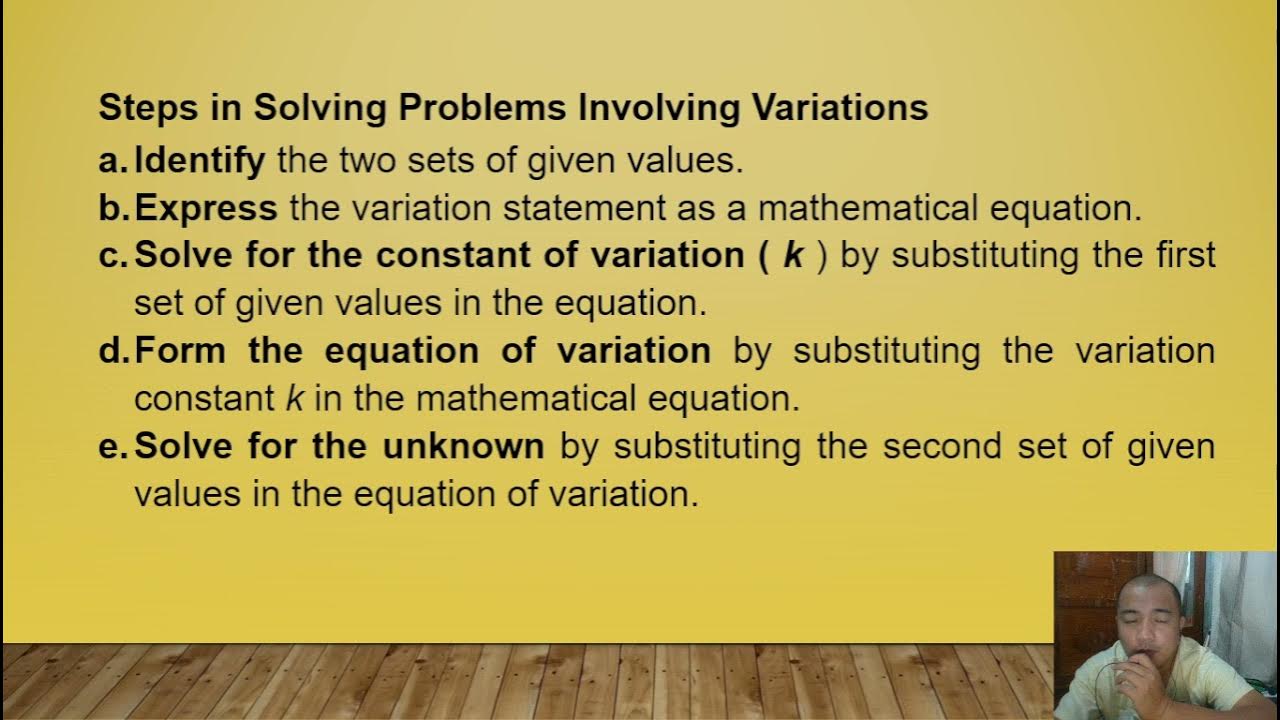 Solving Problems Involving Variations version 1 (Math 9) Q2 wk 1&2 ...