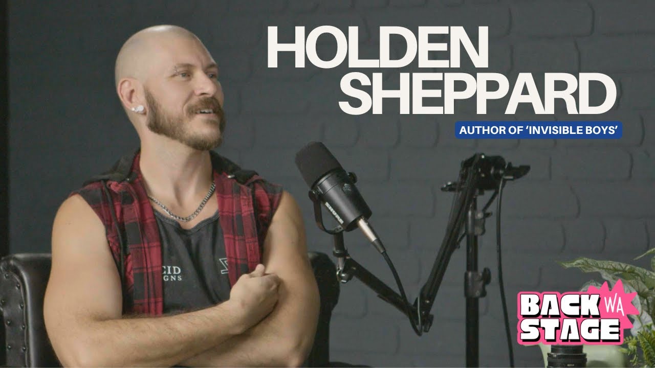 Holden Sheppard Author of Invisible Boys Goes In-Depth About The Stan Original Adaption - YouTube