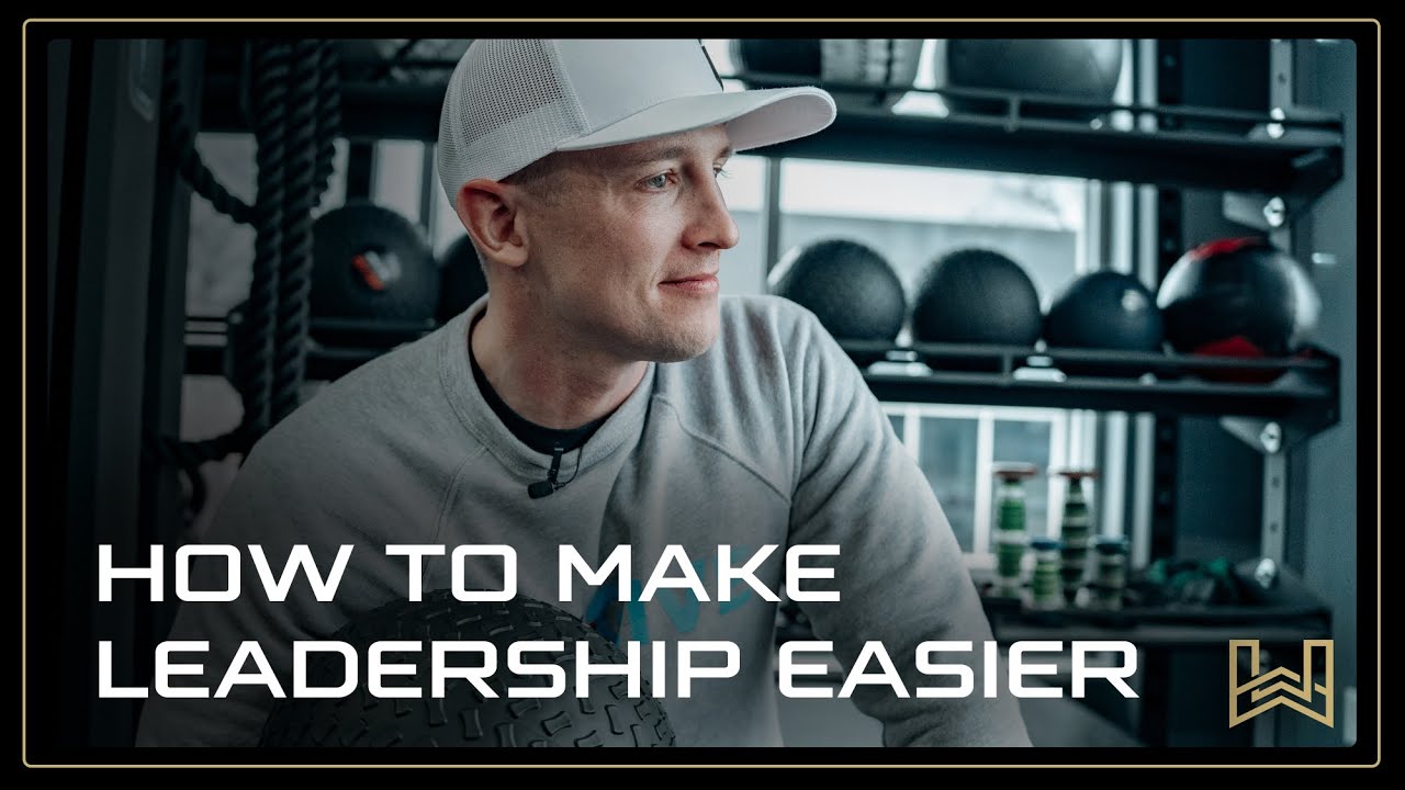 How to Make Leadership Easier - Matt Wilber - YouTube