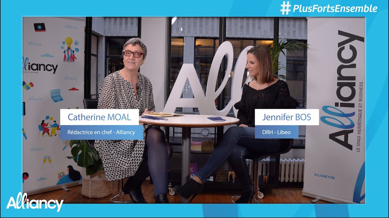 [Plus Forts Ensemble] Rencontre avec Jennifer Bos, DRH de Libeo - YouTube