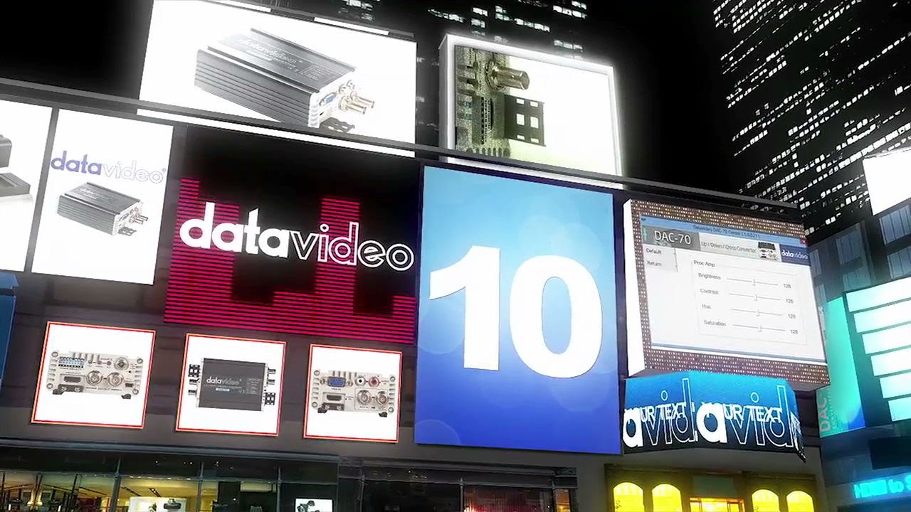 Datavideo TOP 10 things you didn't know about the DAC-70 converter ...