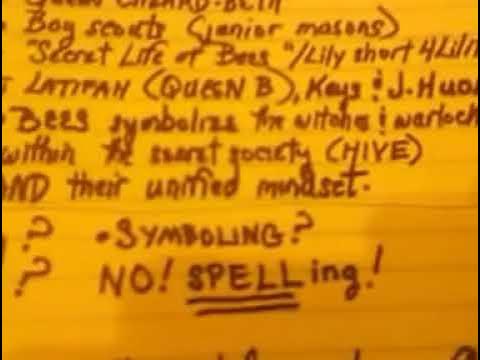 The SPELLING SPELL: CURSE Of CURSIVE Part 1/3 #BreakingTheMatrix # ...