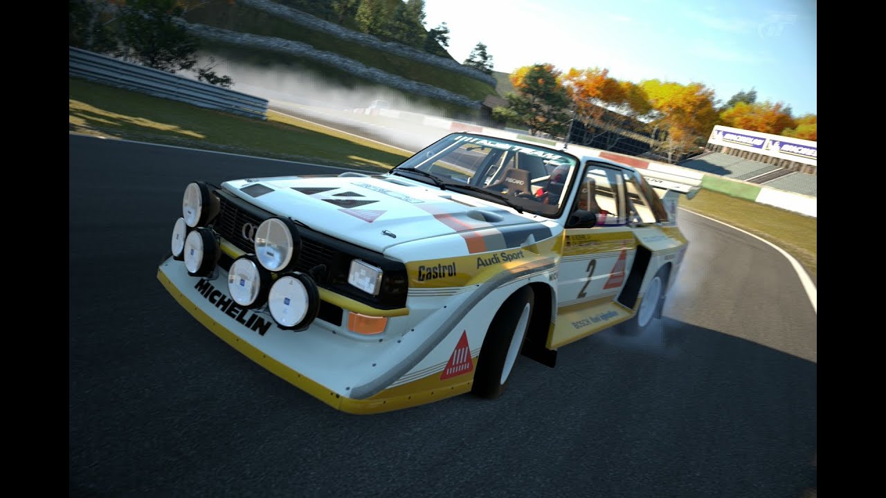 GT6 Drift \ Audi quattro S1 Rally Car '86 - YouTube