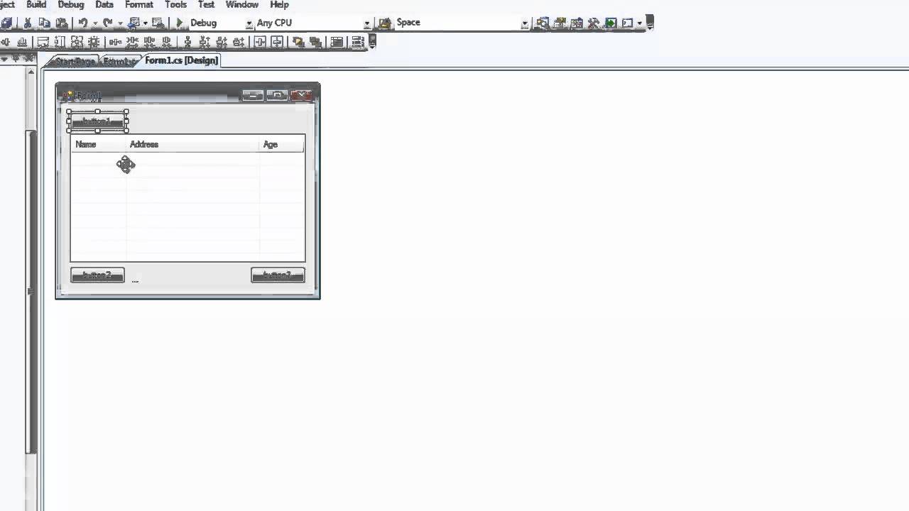 C Tutorial 27 Listview Control Youtube