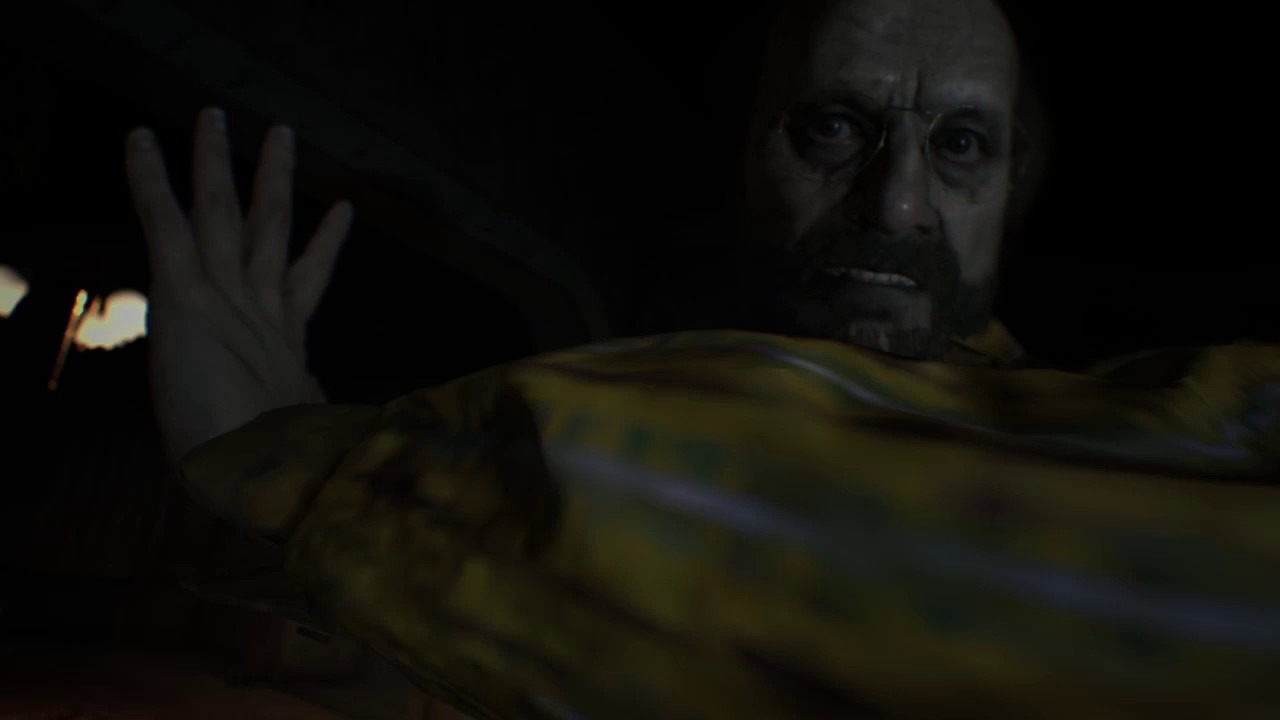 RESIDENT EVIL 7 Biohazard Gameplay Pt 3 - Dinner Table Scene. Meet Jack ...