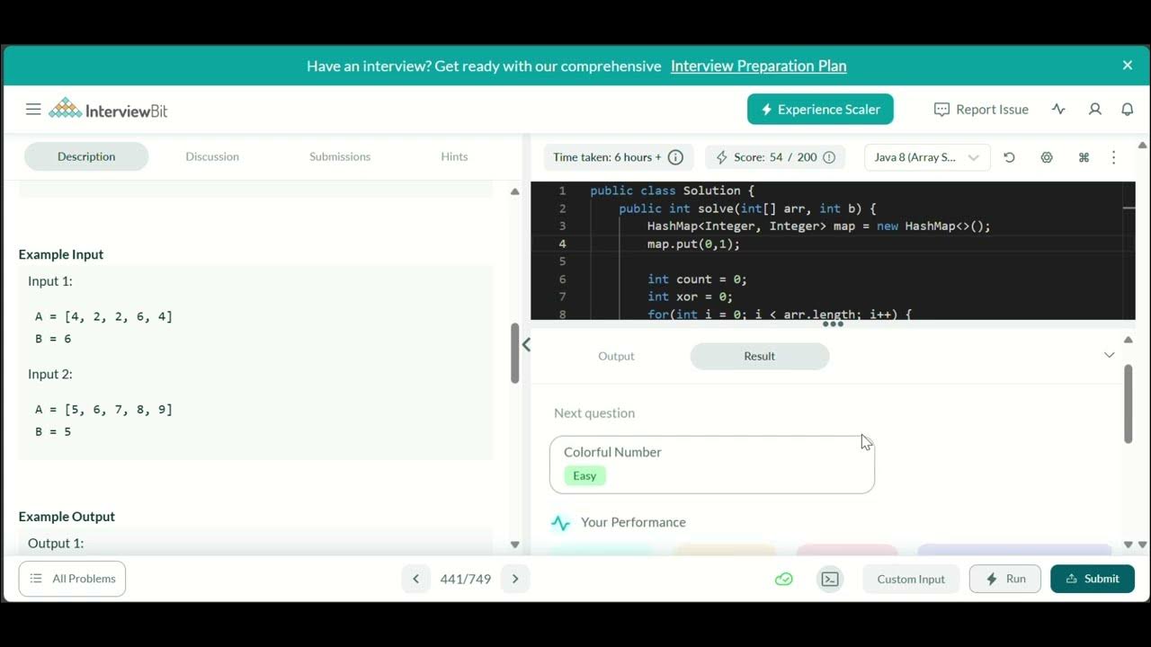 How To Solve Subarray With Given Xor Interviewbit Coding Challenge Explained Youtube