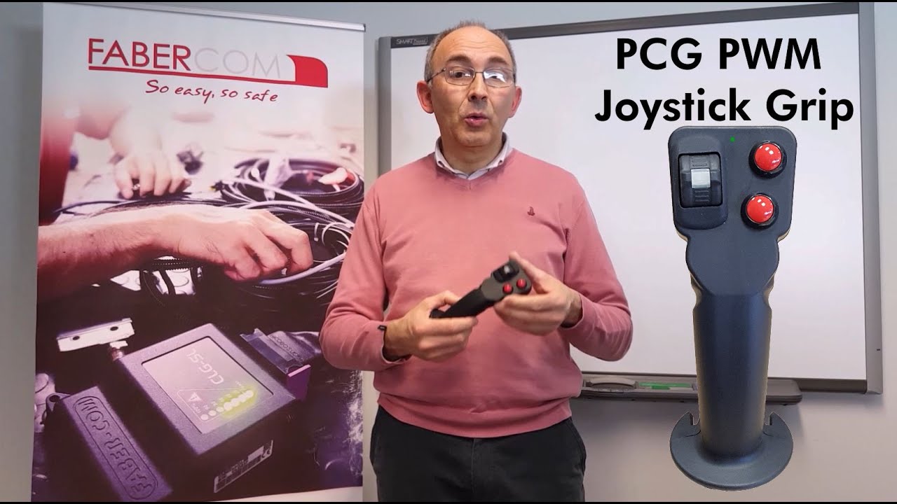PCG – Proportional joystick handle with PWM direct outputs - YouTube