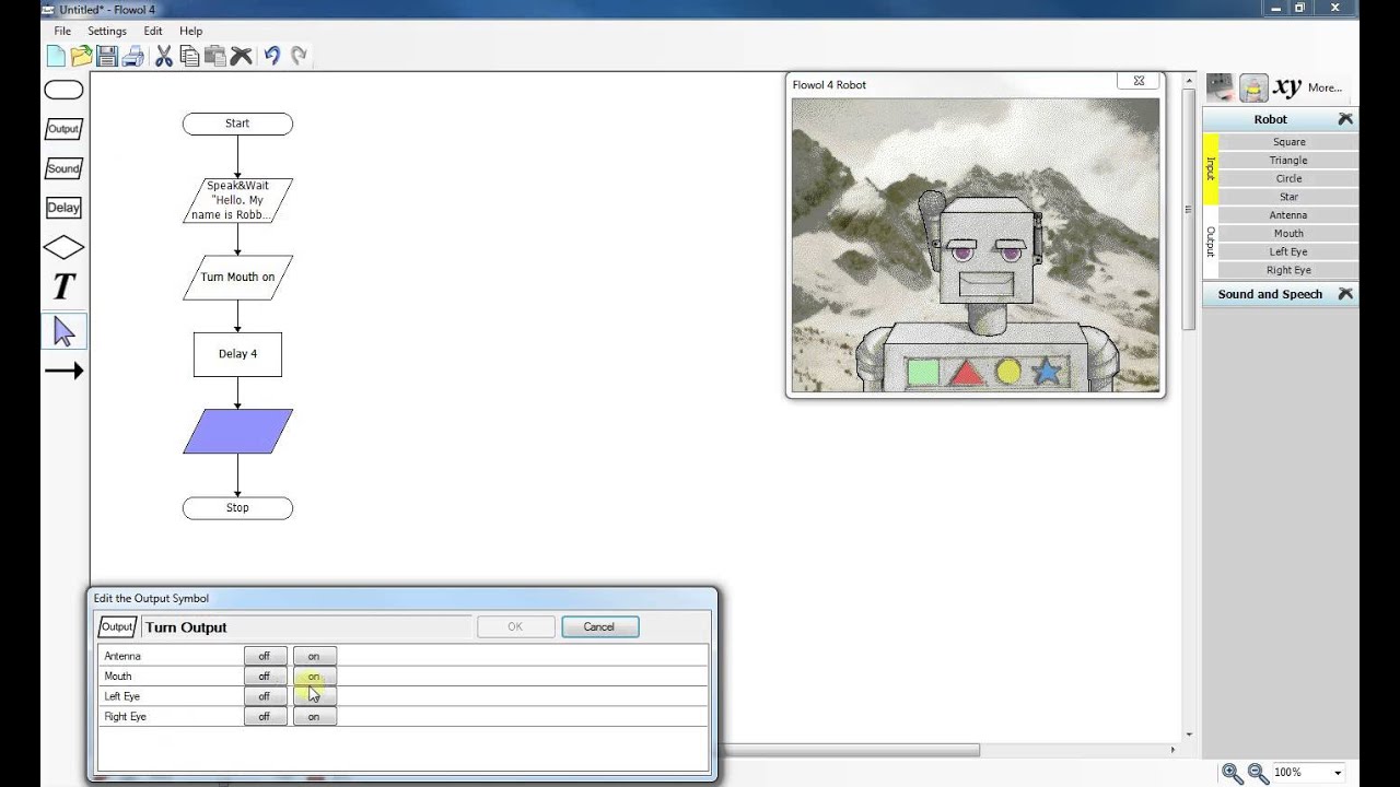 Flowol 4 - Roberta the Robot A - YouTube