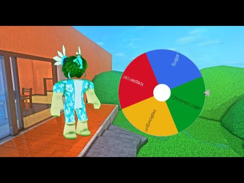 MM2, But a WHEEL chooses MY WEAPONS... (Murder Mystery 2) - YouTube