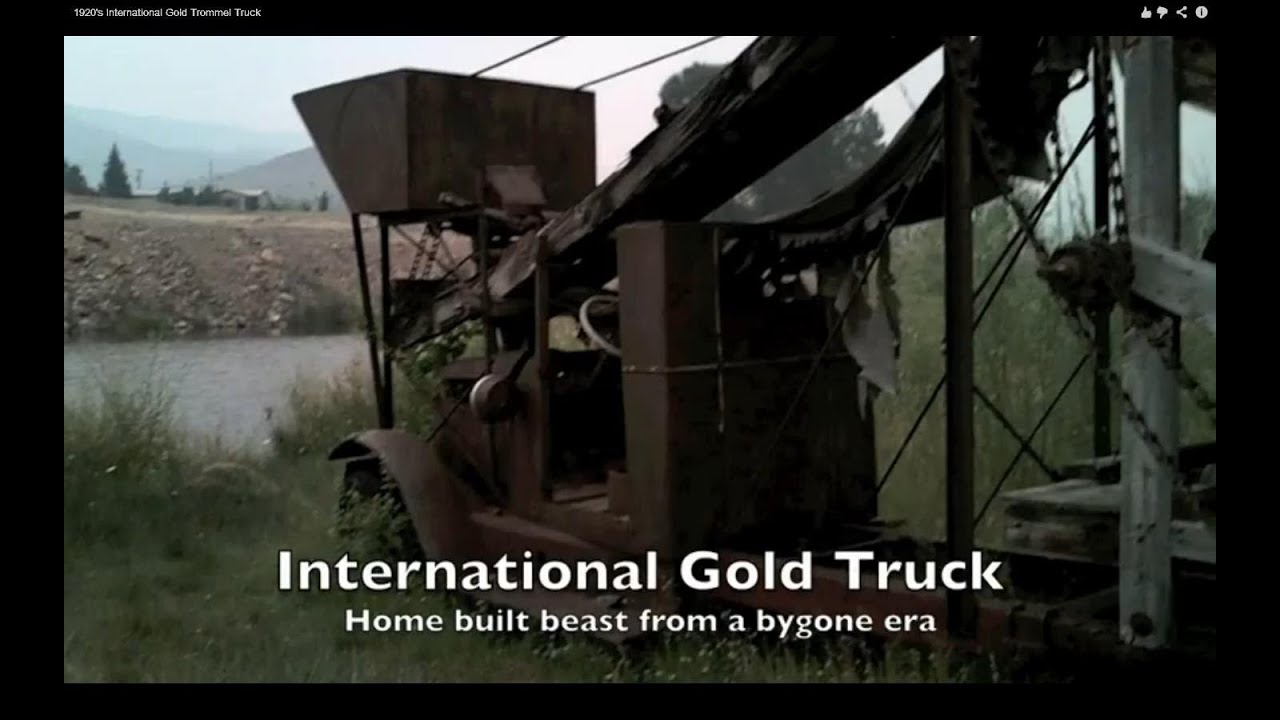 1920's International Gold Trommel Truck - YouTube