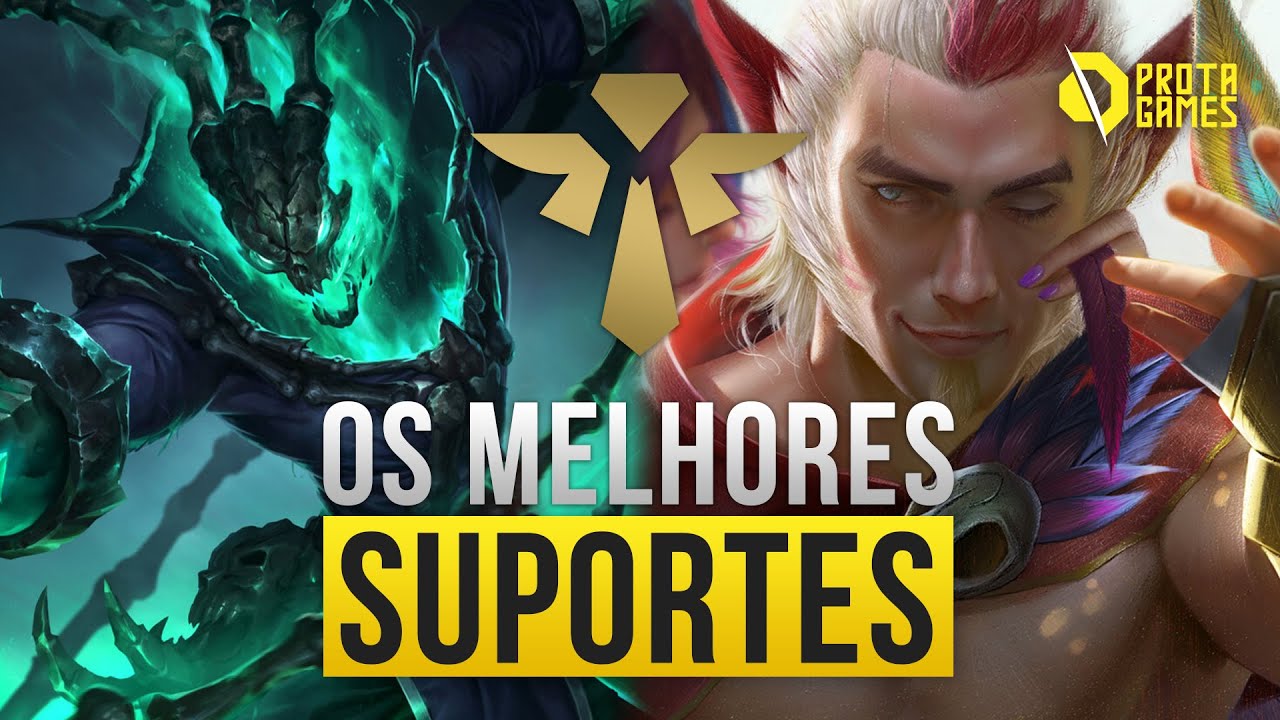 OS 7 MELHORES SUPORTES PARA SUBIR DE ELO - SUPORTES MAIS FORTES DO ...