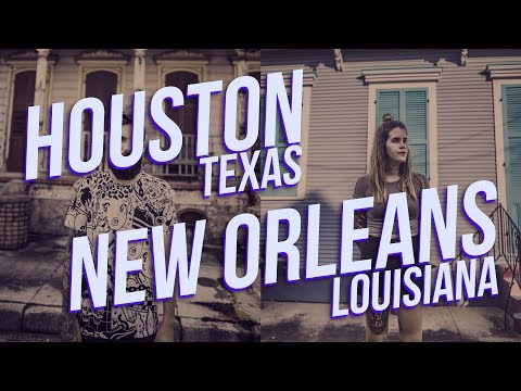 HOUSTON & NEW ORLEANS - USA Roadtrip Vlog #15