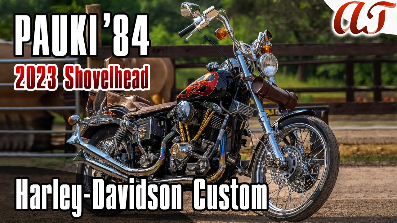2023 Harley-Davidson SHOVELHEAD Custom: PAUKI ’84 * A&T Design - YouTube