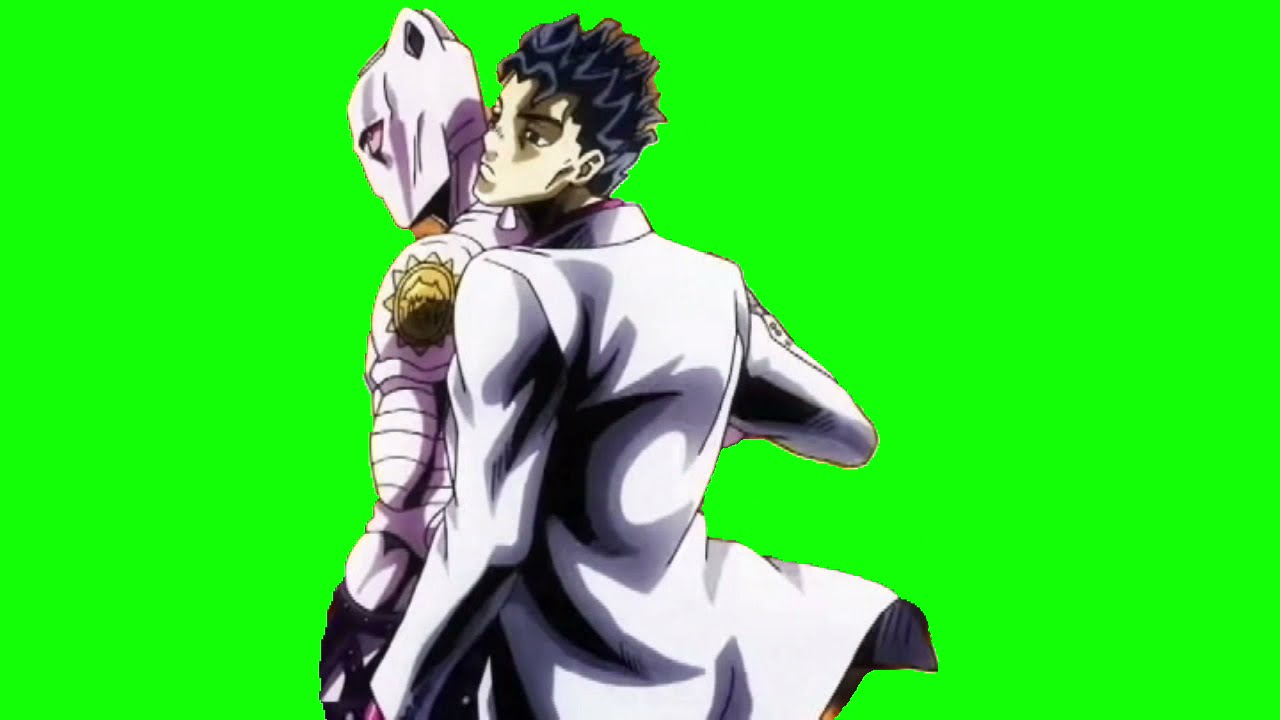 Yoshikage Kira's baddas walk green screen - JJBA green screen - YouTube