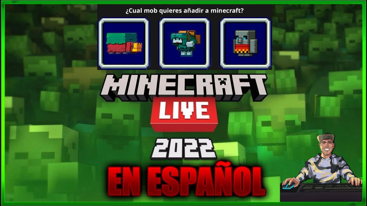 EN VIVO VIENDO LA MINECRAFT LIVE 2022 LA MINECON CON LA VOTACION DE ...
